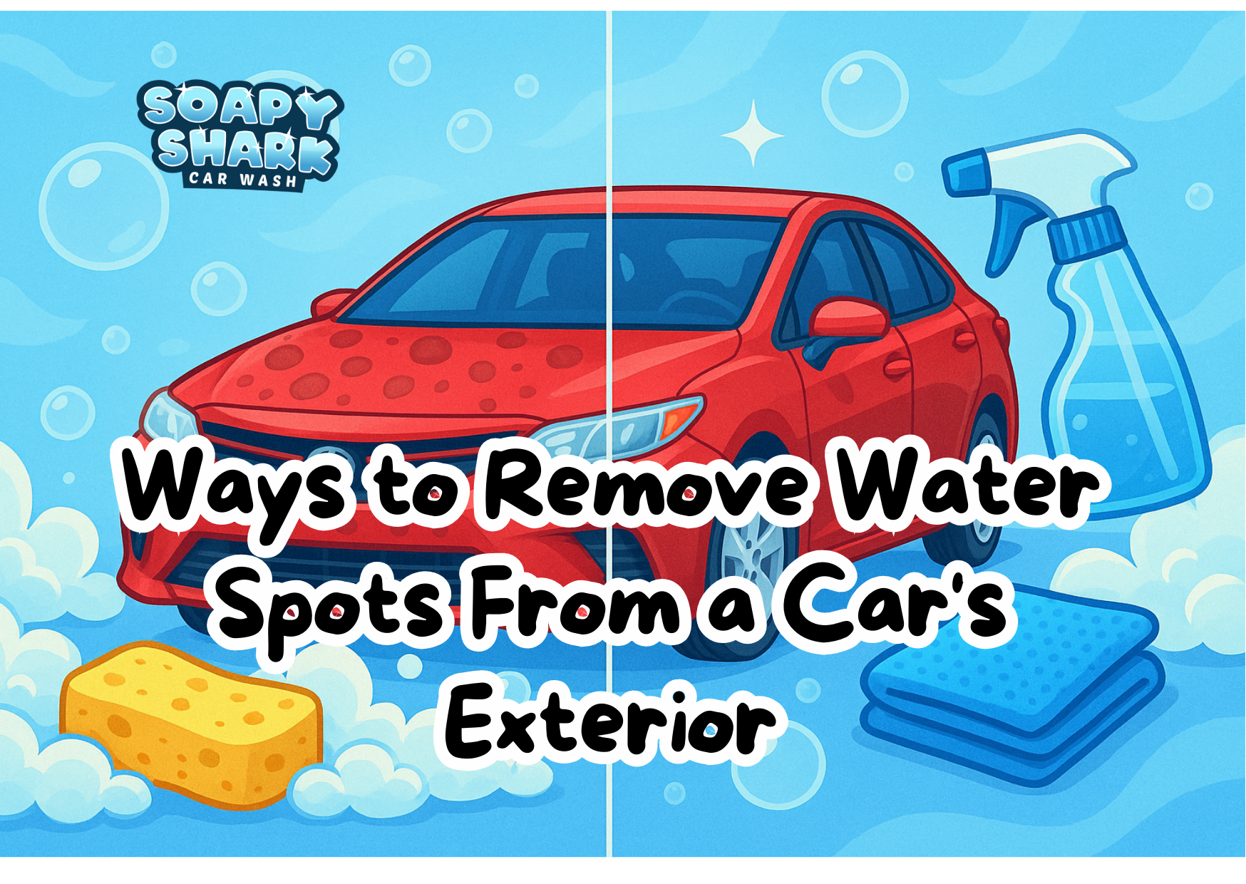 7 Methods to Remove Water Spots on Your Car’s Exterior | Soapy Shark ...